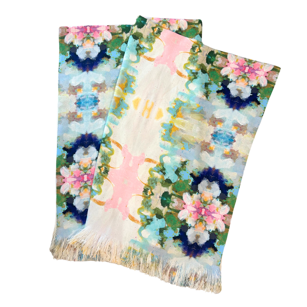 Nantucket Bloom Throw Blanket – Laura Park