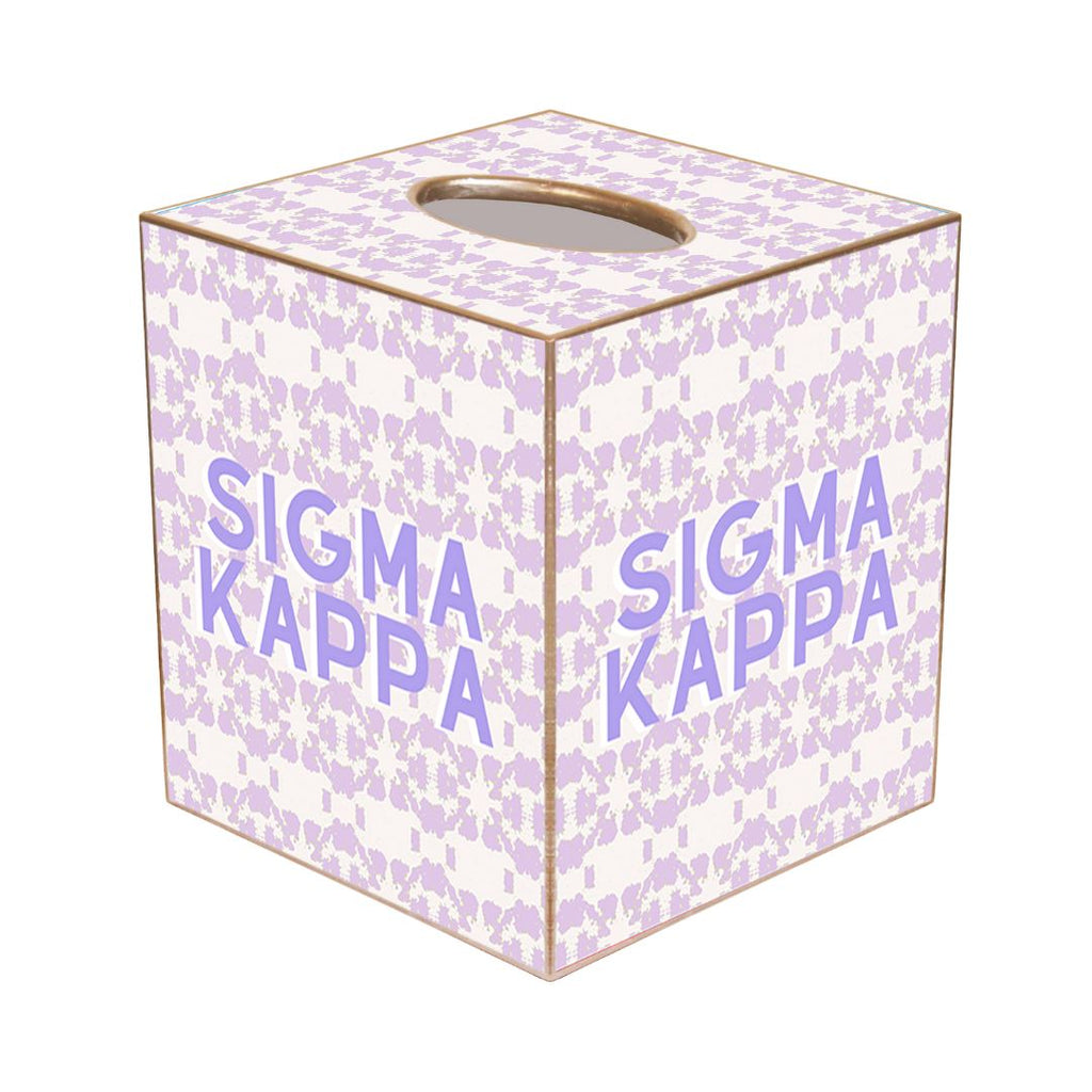 Sigma Kappa Tissue Box Cover – Laura Park
