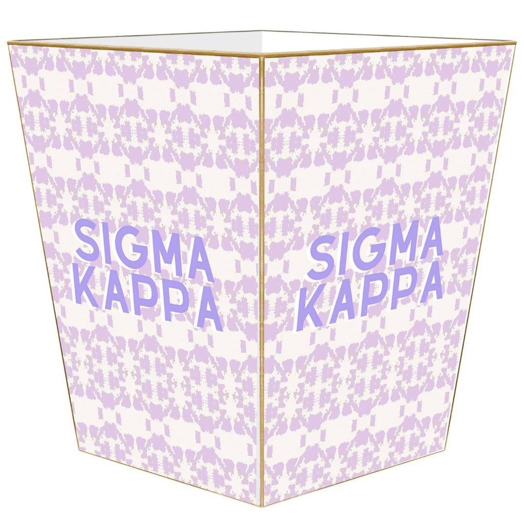 Sigma Kappa Waste Basket – Laura Park