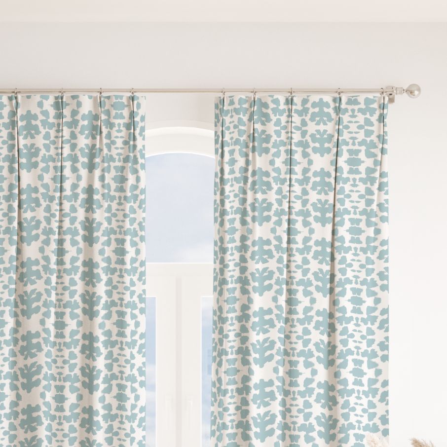 Chintz Mist Curtain Panel – Laura Park
