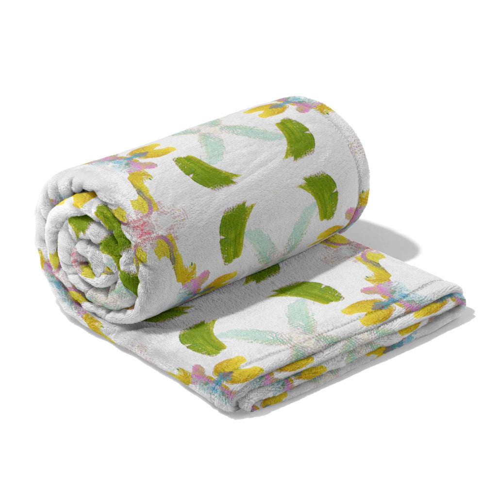 Dogwood Fleece Blanket – Laura Park